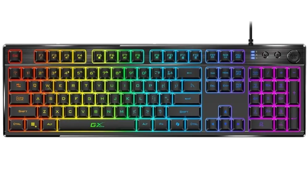 GENIUS Scorpion K7 PLUS SER, USB, RGB Illiminated Gaming, AI Copilot key, on/off light