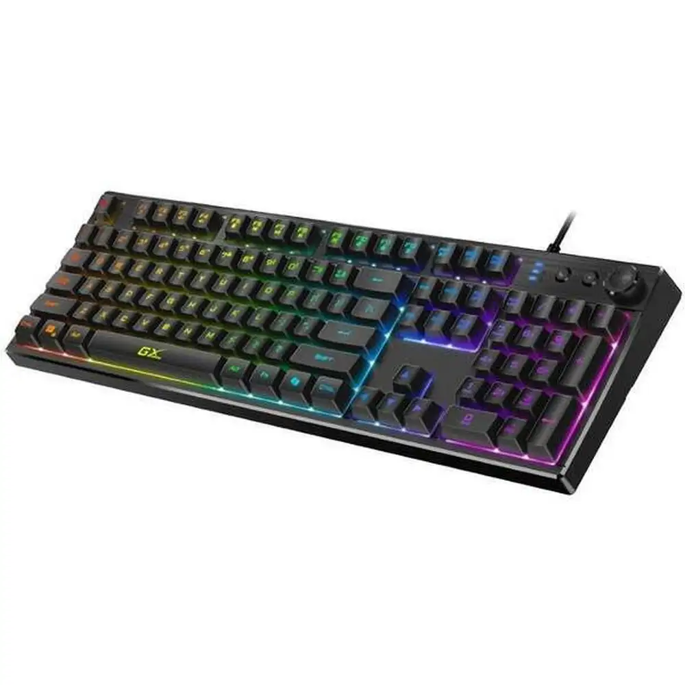 GENIUS Scorpion K7 US, USB, RGB Illiminated Gaming, AI Copilot key