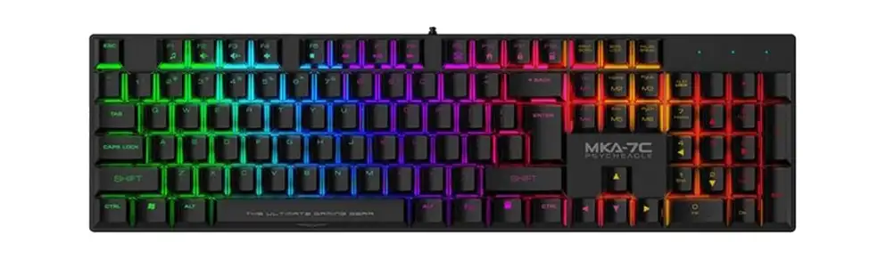 ARMAGGEDDON MKA-7C Black Clicky Gejming Tastatura
