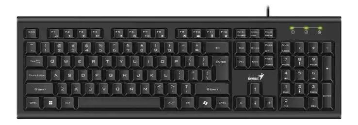 GENIUS KB-113,AI,BLK,SER,USB