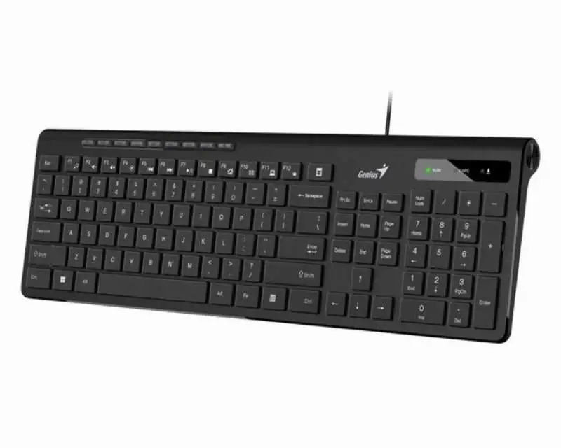 GENIUS SlimStar 230II,SER,USB,BLK