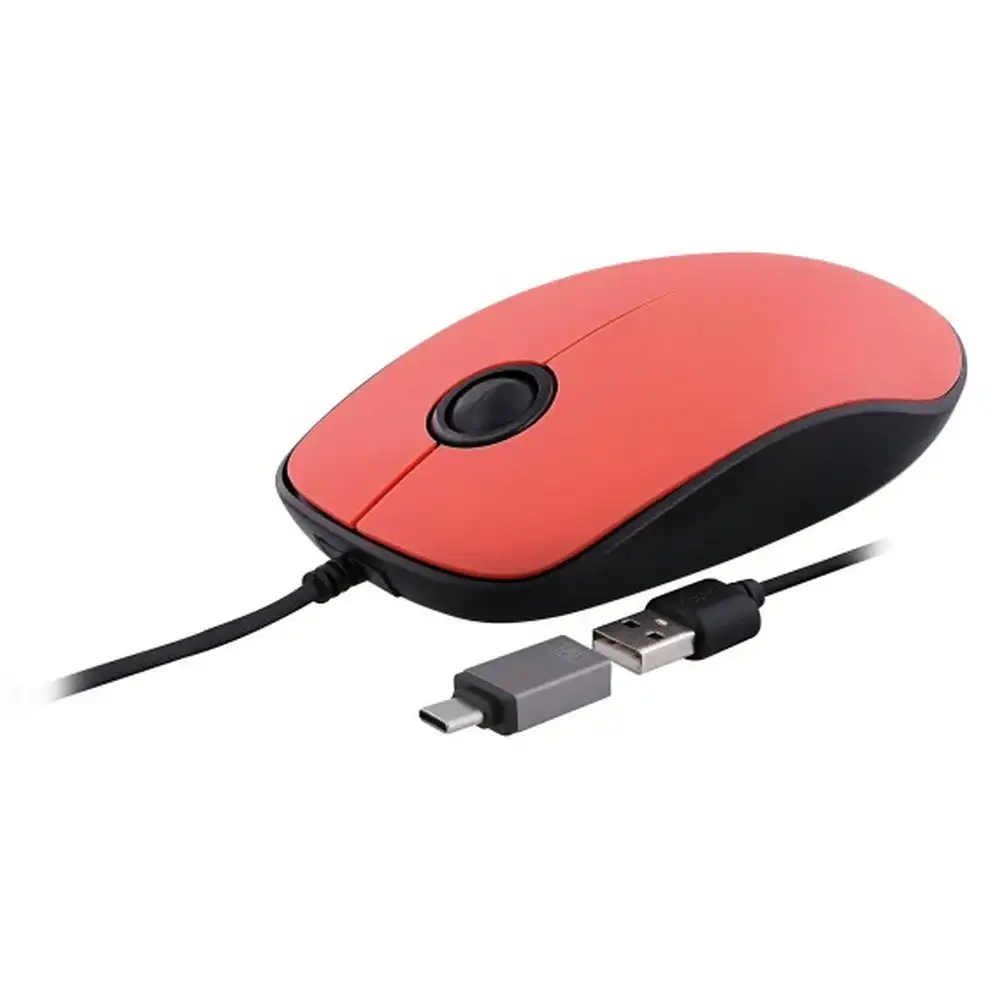 TNB MUSUNSETRD MIS + ADAPTER USB-A/USB-C, CRVENI