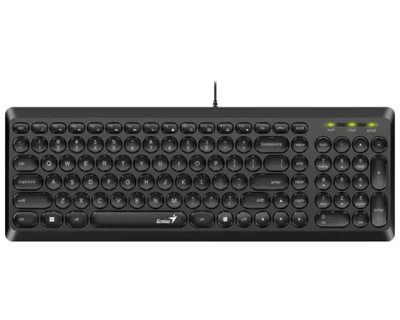 GENIUS SlimStar Q200,USB,BLK,US