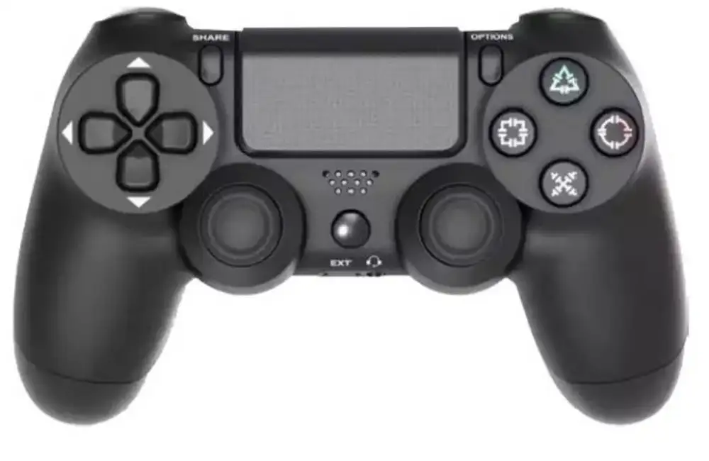 GEMBIRD Thrillershock PC/PS4 Black Wireless