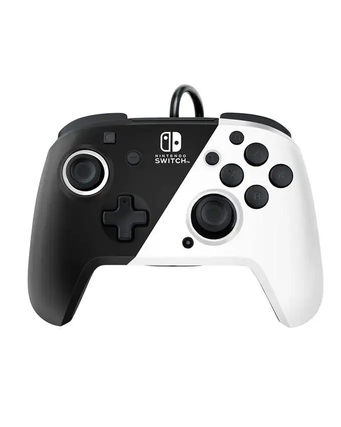 PDP Nintendo Switch Faceoff Deluxe Controller + Audio - Black & White