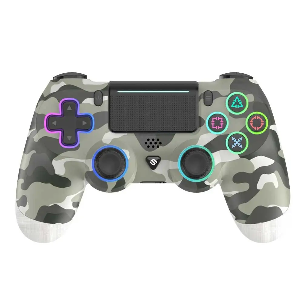 SPAWN PlayPro 4 Wireless Controller Grey Camo - PS4/PS3/PC/Android/IOS/SD