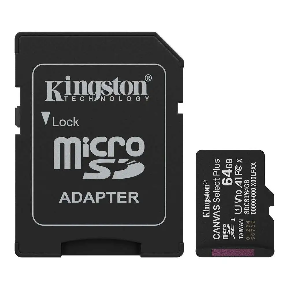 KINGSTON MicroSD 64GB Kingston SelectPlus gen 3