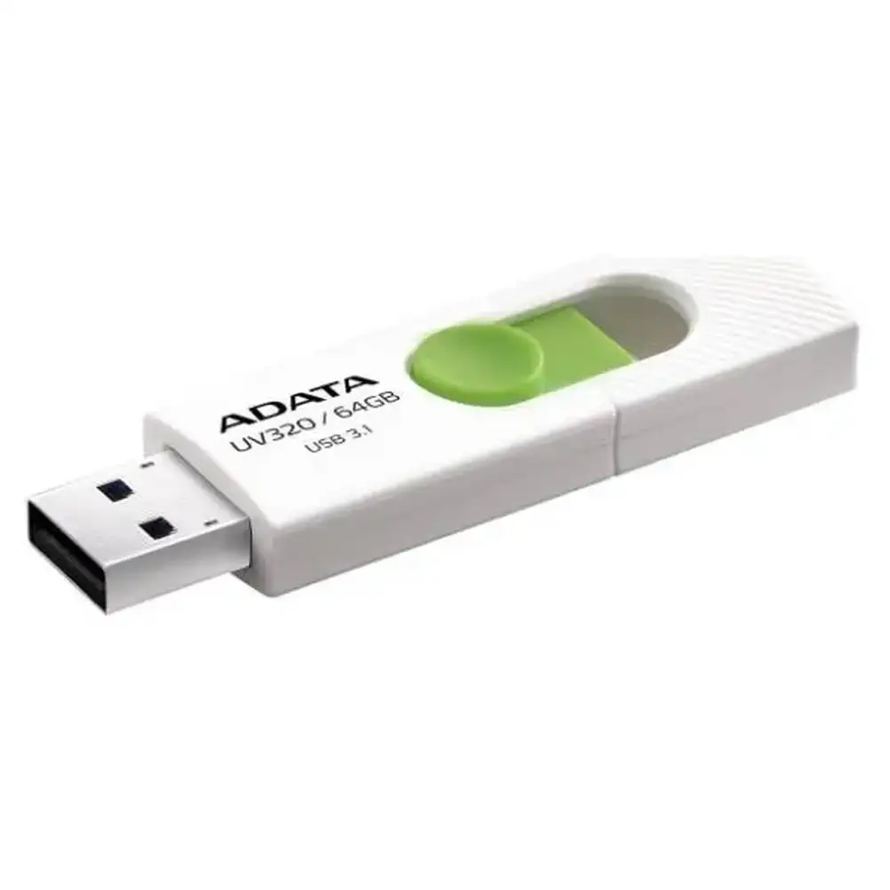ADATA 64GB 3.1 AUV320-64G-RWHGN Green/White USB Flash