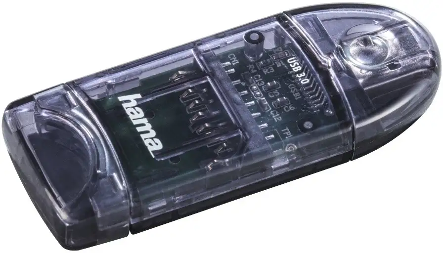 HAMA Citac SD/micro SD kartica USB 3.0 tamno sivi