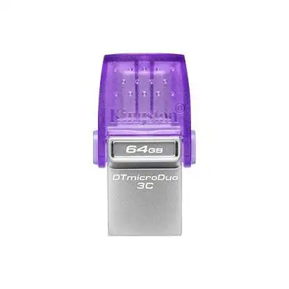 KINGSTON Fleš pen 64GB, DT microDuo3CG3, DTDUO3CG3/64GB