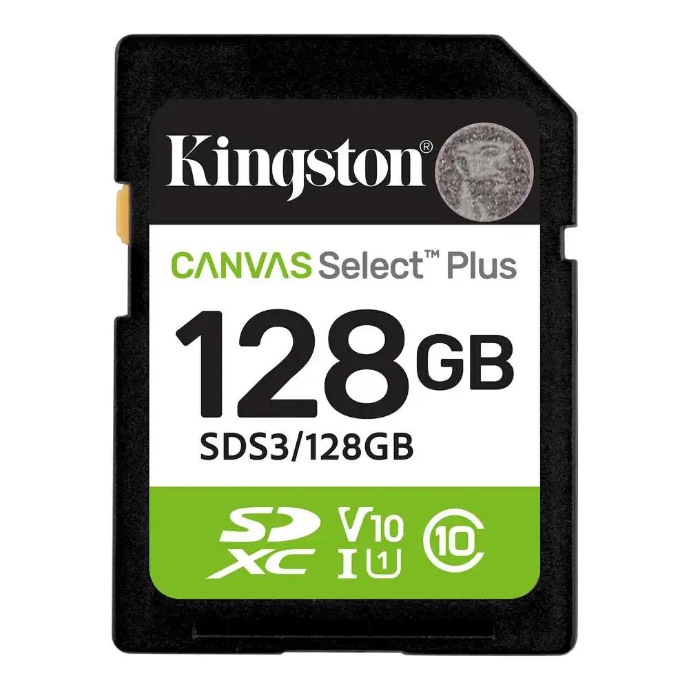 KINGSTON SD 128GB Kingston Canvas SelectPlus gen 3
