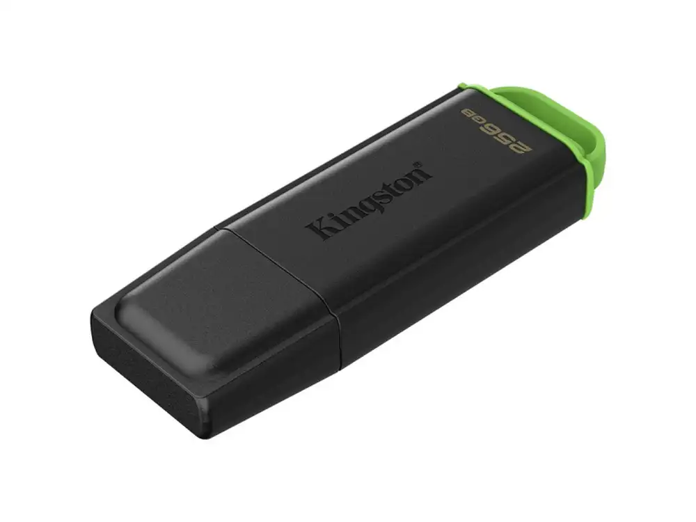 KINGSTON 256GB Portable USB 3.2 Gen 1 DataTraveler Exodia Black/Green