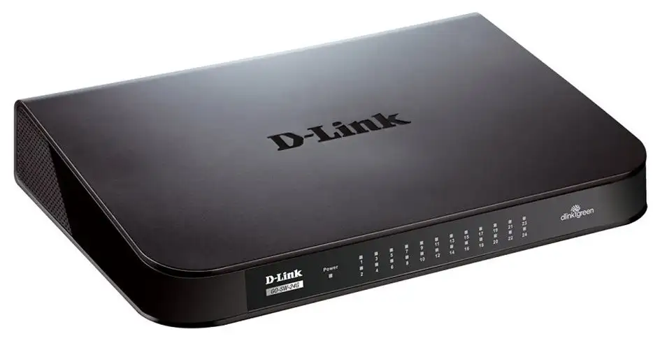 D-LINK Switch 24-Port Gigabit Easy Desktop GO-SW-24G/E