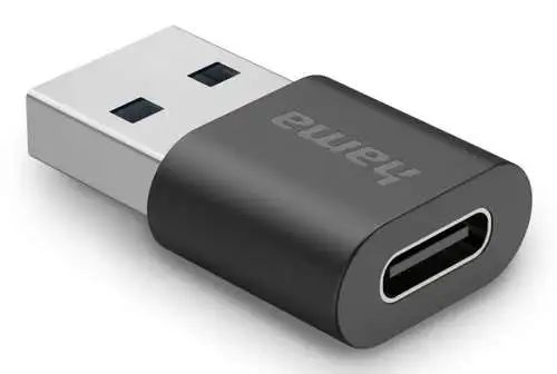 HAMA USB-A M - USB-C Z 3.2 Gen2 10Gbit/s USB Adapter