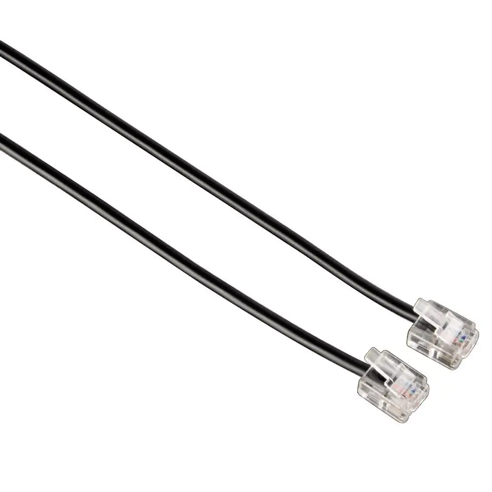 HAMA TEL.KABL 6p4c na 6p4c crni 15M 44932