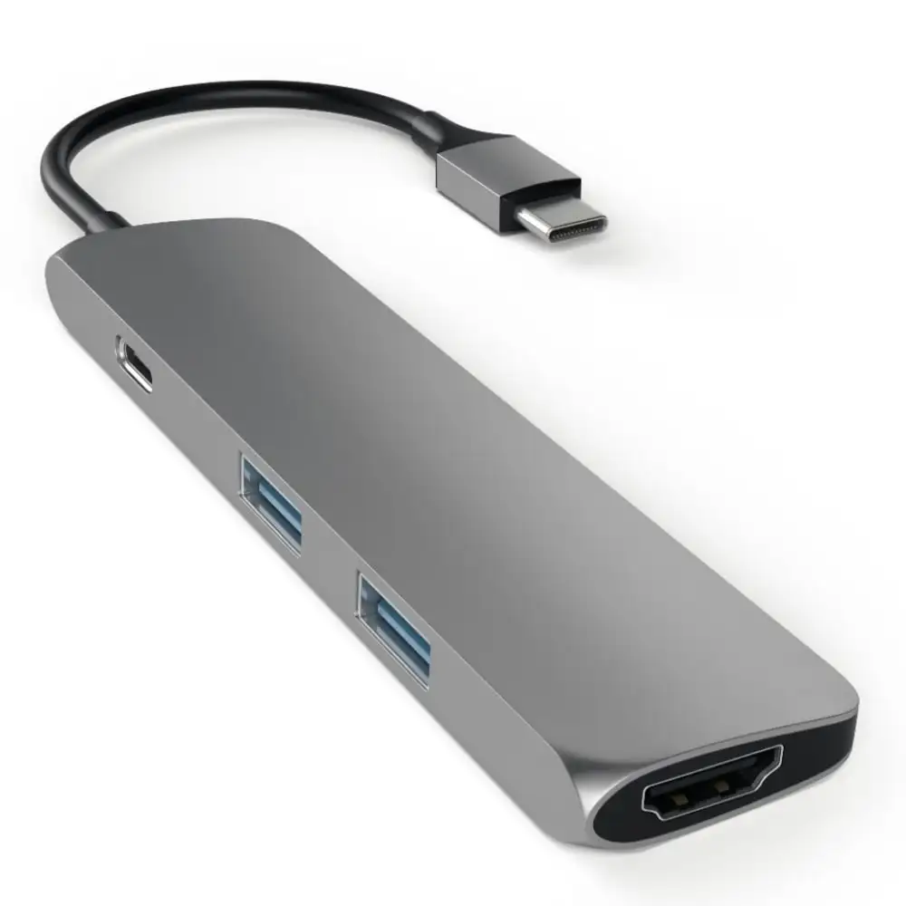 LINKOM Adapter konvertor TIP-C NA HDMI+2USB 3.0+SD/MICRO SD