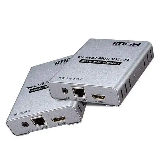 KETTZ HDEX-120 HDMI Extender 4K 120m set (2 adaptera) Cat5e/Cat6