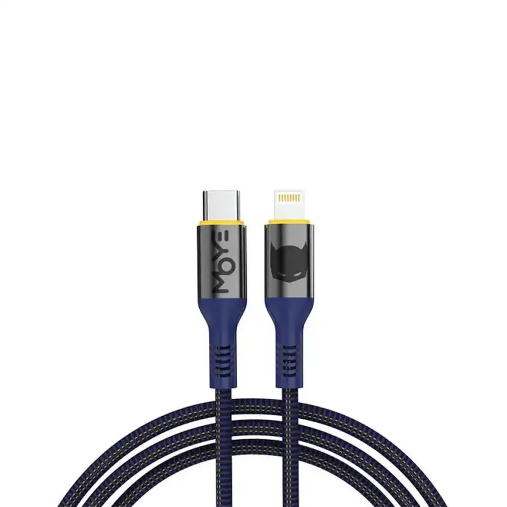 MOYE Batman Type-C to Lightning Charging cable