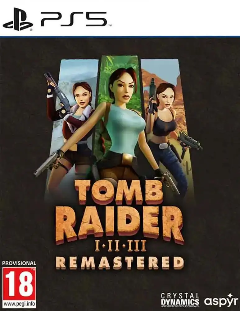 SONY PS5 Tomb Raider I-III Remastered Starring Lara Croft