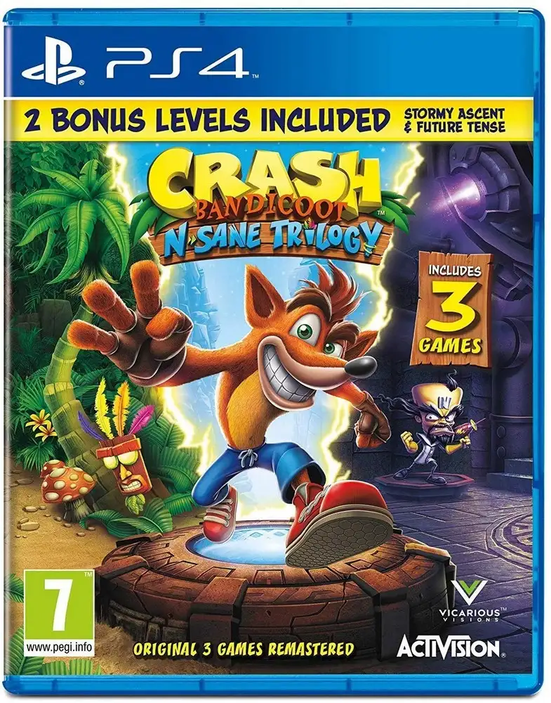 PS4 Crash Bandicoot N. Sane Trilogy 2.0