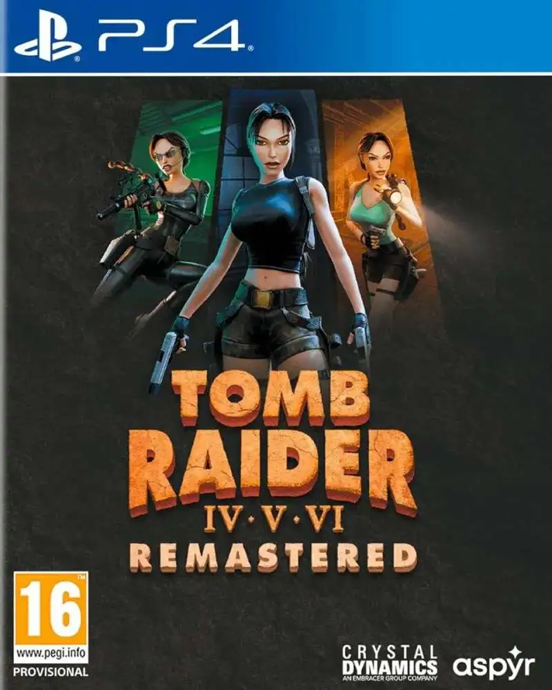 SONY PS4 Tomb Raider IV-VI Remastered Starring Lara Croft