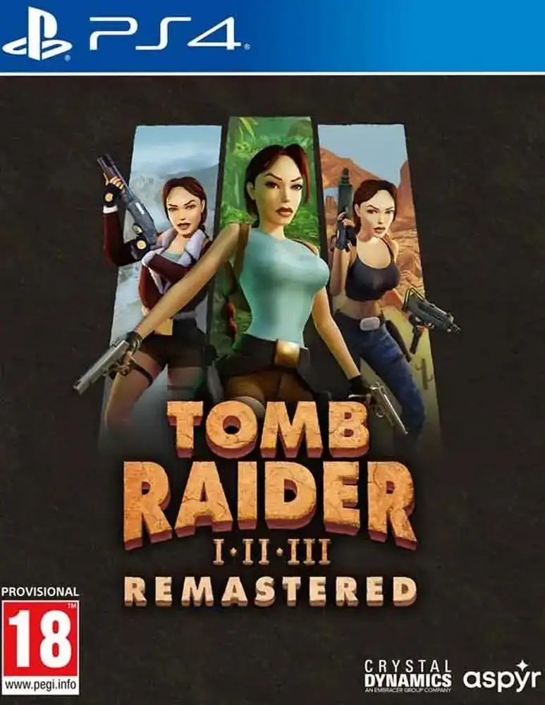 SONY PS4 Tomb Raider I-III Remastered Starring Lara Croft