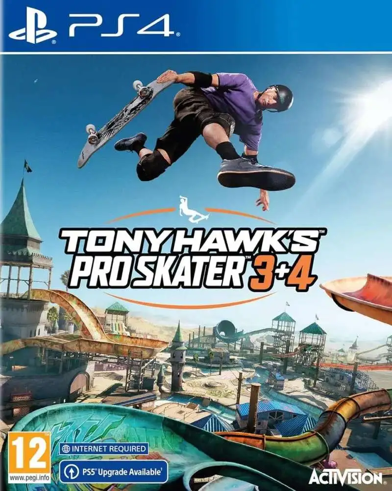 SONY PS4 Tony Hawk_s Pro Skater 3 + 4