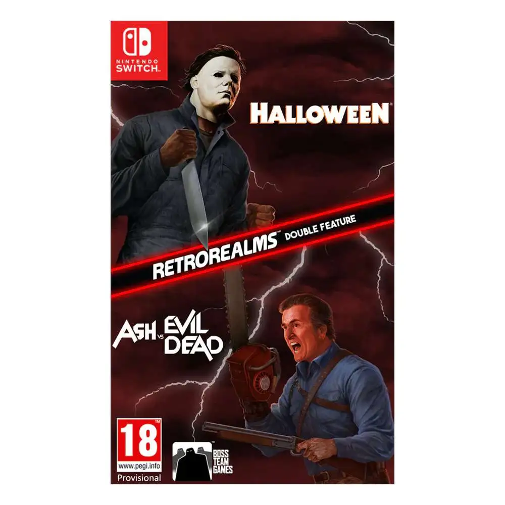 NINTENDO Switch Halloween and Ash vs Evil Dead RetroRealms Double Feature