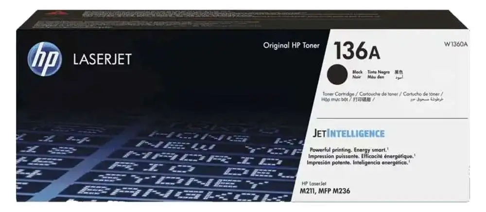HP 136A Black Original LaserJet Toner Cartridge