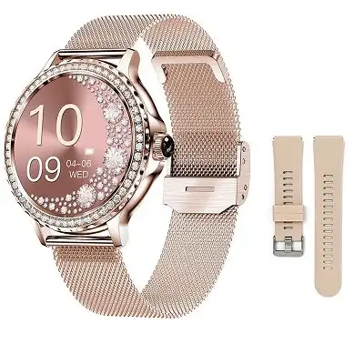 MADOR Smart Watch NX19 Gold Pink