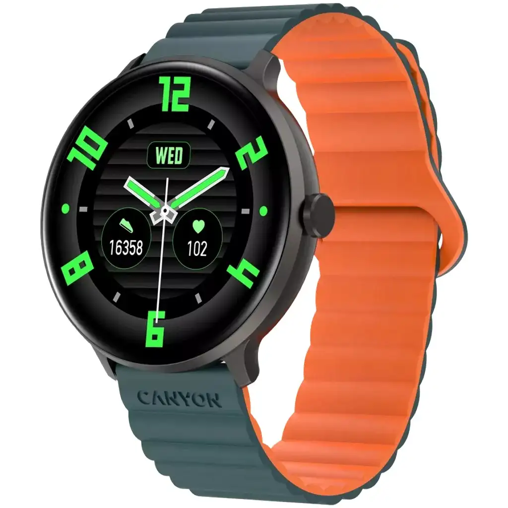 CANYON Smart Watch Jacky CNS-SW69BG Green Orange