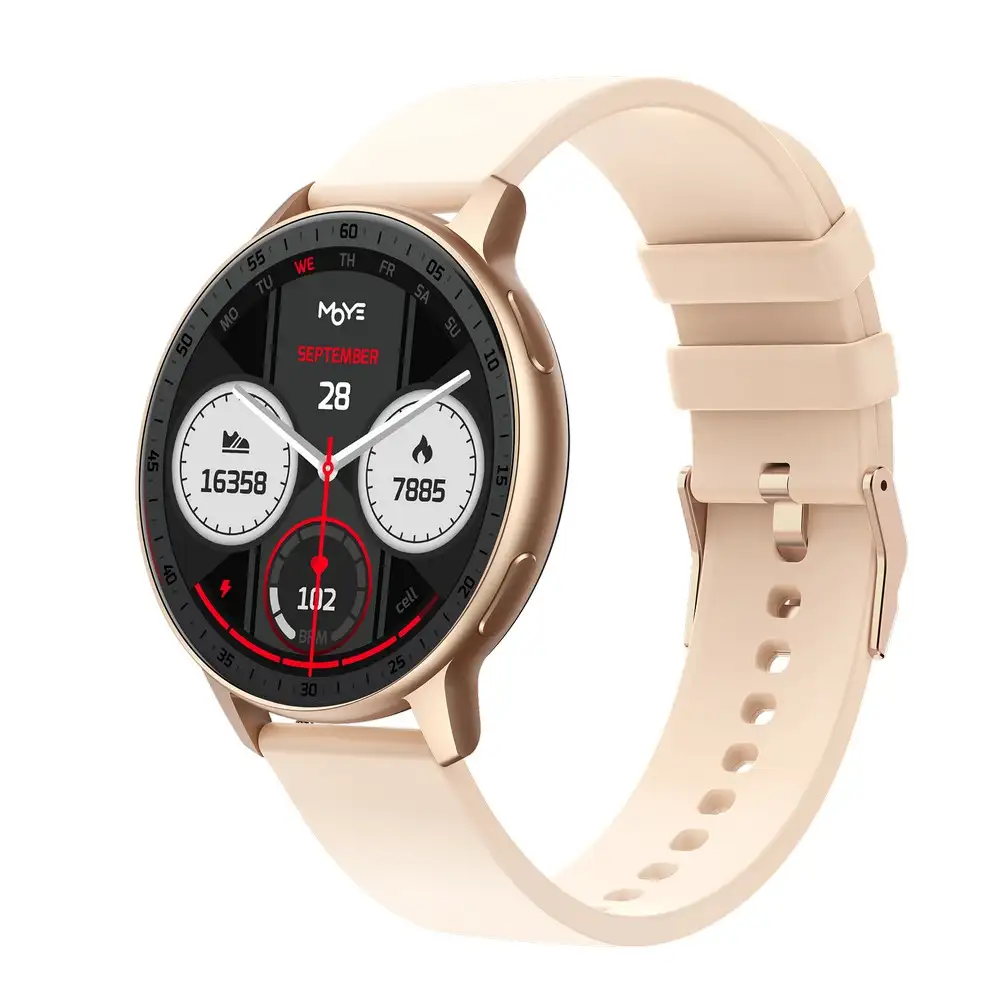 MOYE Kronos 3R EVO Smart Watch Rose/Burgundy