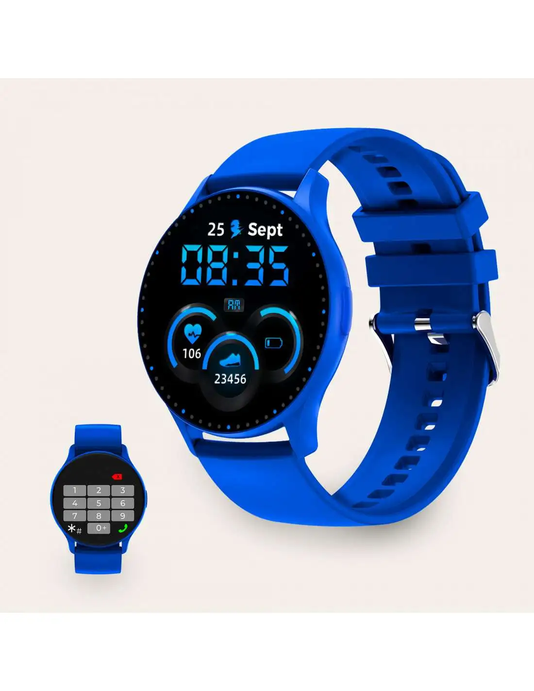 KSIX Smart Watch Core Amoled Blue BXSW16A