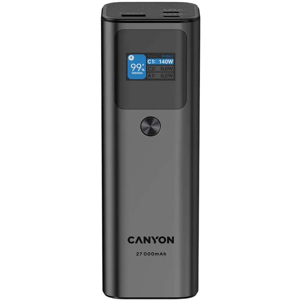 CANYON Power Bank 27000mAh 140W Black CNE-CPB2010DG