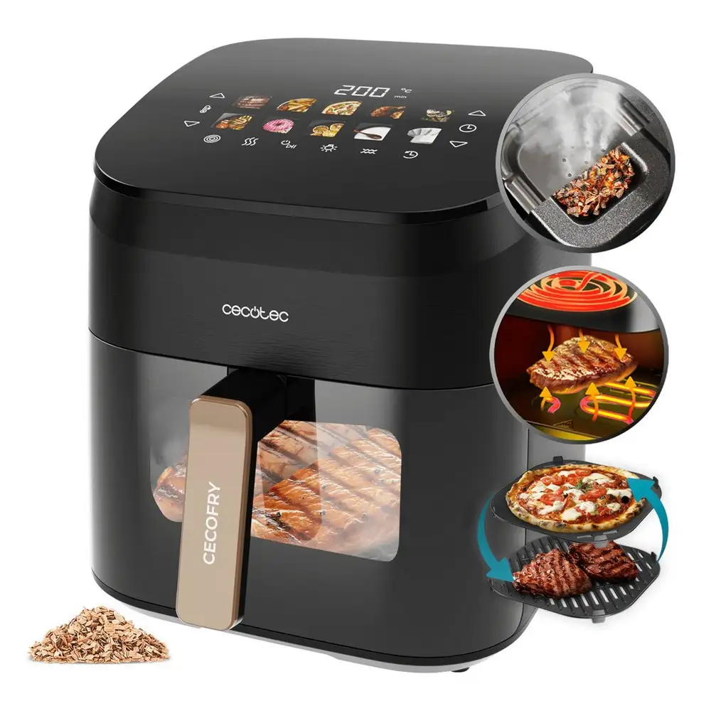 CECOTEC CecofryGrill Smokin 6500