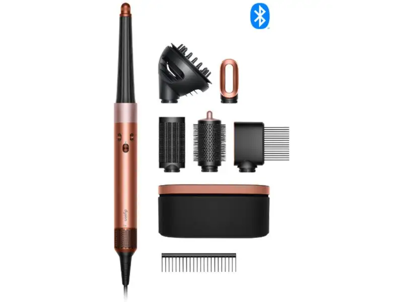 DYSON Airwrap 142899 Amber Silk / Pink Champagne Curly+Cily
