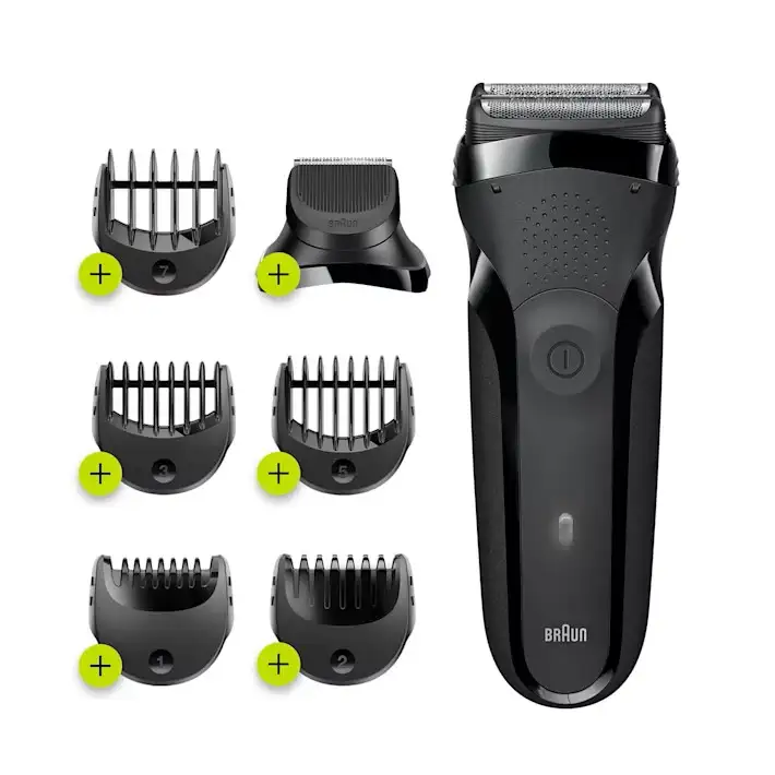 BRAUN SHAVER 300BT BLK/BLK BOX EURO