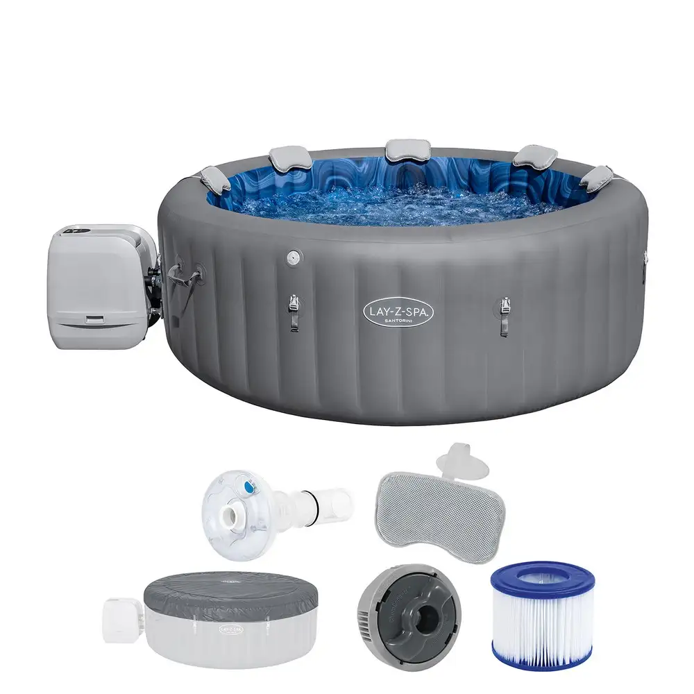 BEST WAY Hidromasazni Bazen Lay-Z-Spa Santorini HidroJet Pro