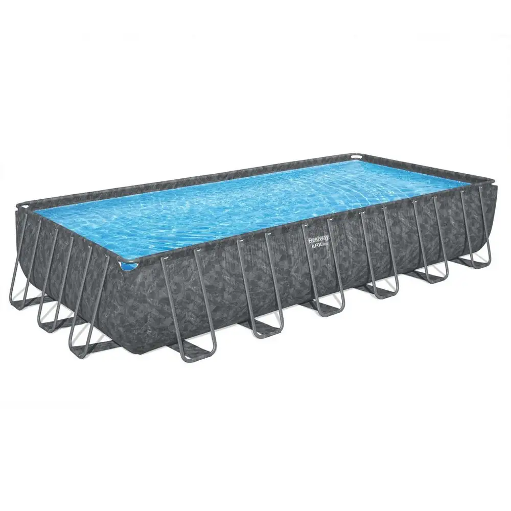 BESTWAY APX 365 porodicni bazen 7.32 x 3.66 x 1.32m sa celicnim ramom i pumpom