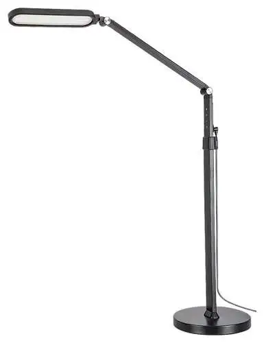 RABALUX Draco, podna i stona 2u1, LED 13W, crna metalna