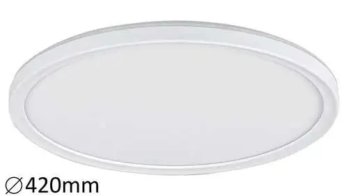 RABALUX Pavel plafonjera LED 22W bela round