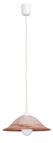 RABALUX Alabastro visilica 60W smeda