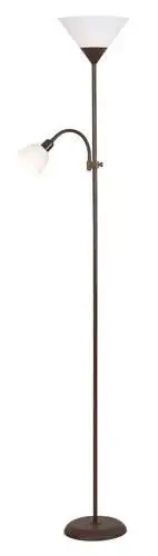 RABALUX Action podna lampa sa citacem E27+E14 braon/bela