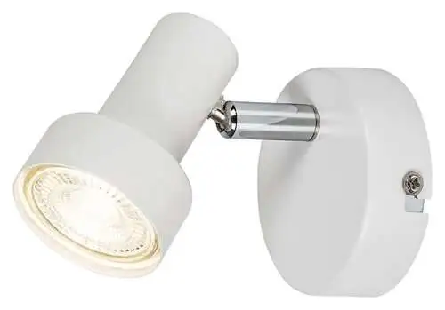 RABALUX Konrad,spot, GU10 1x50W,belo
