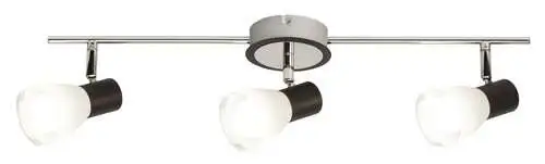 RABALUX Ati spot E14 3x max40W crno/hrom