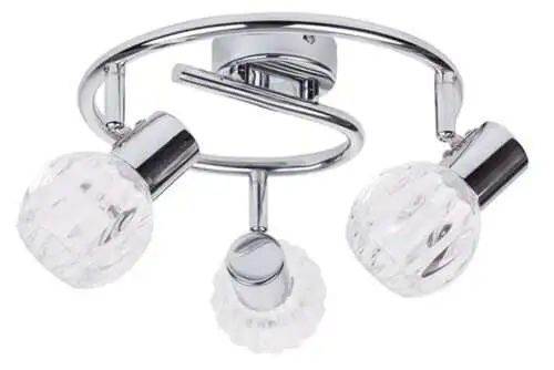 RABALUX Lauren spot E14 3x40W, hrom