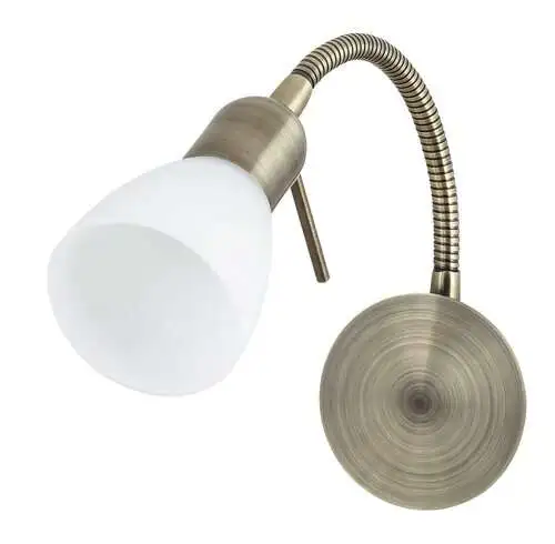 RABALUX Soma zidna lampa E14 1x40W bronza opal