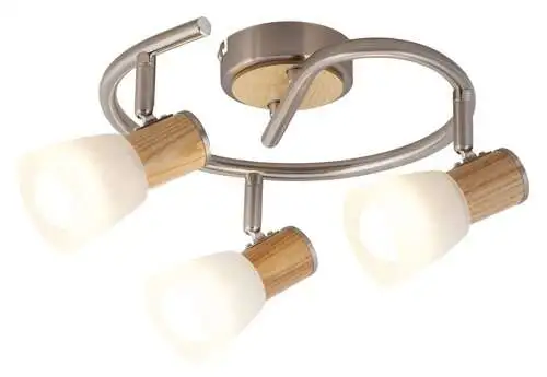 RABALUX Gavin spot E14 3x40W s.hrom, beech