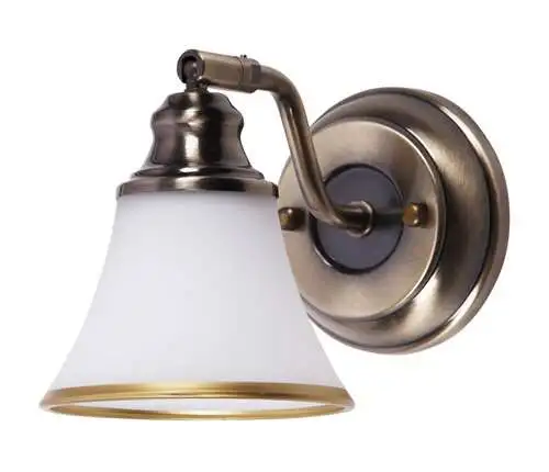 RABALUX Grando zidna lampa E14 1x40W bronza/belo