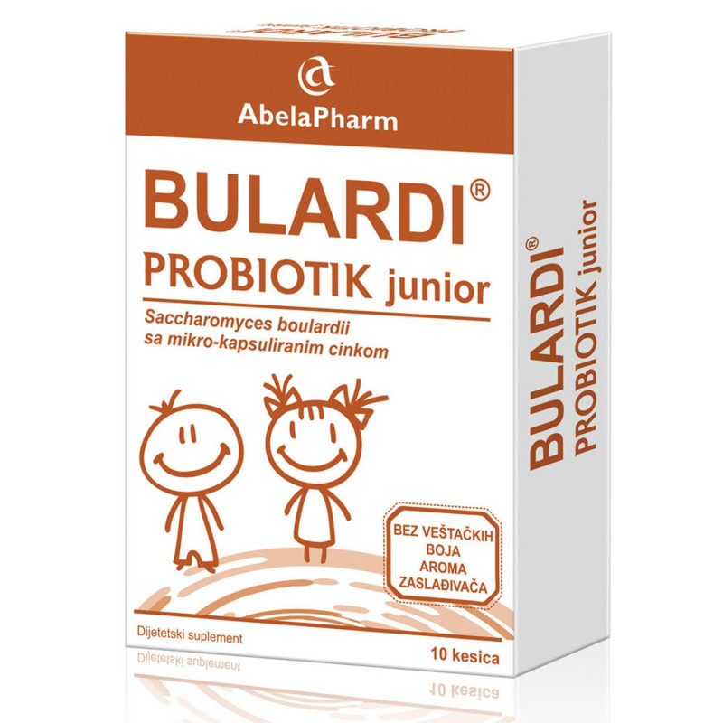 Abela Pharm Bulardi probiotik junior, 10 kesica